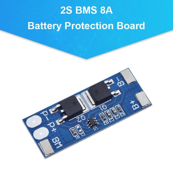 2S BMS 8A Li-ion 8.4V 18650 BMS Battery Protection Board | Daraz.com.bd