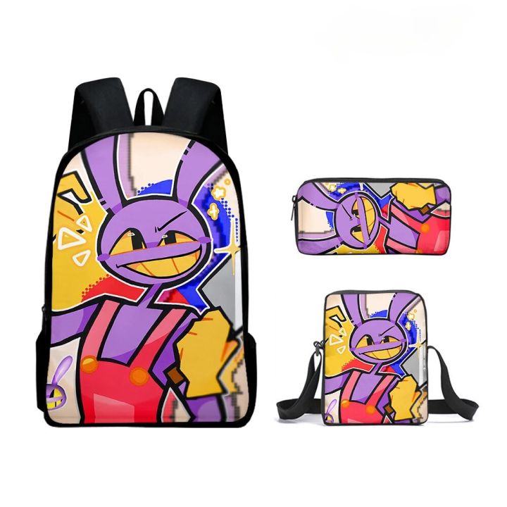 THE AMAZING DIGITAL CIRCUS Cartoon Children's Toys Gifts Backpack ...