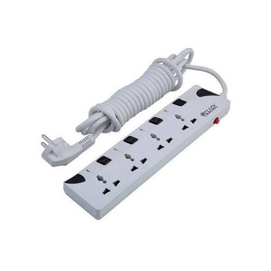 Click Super Multi-Plug - 4SKT,2P,3Y | Daraz.com.bd