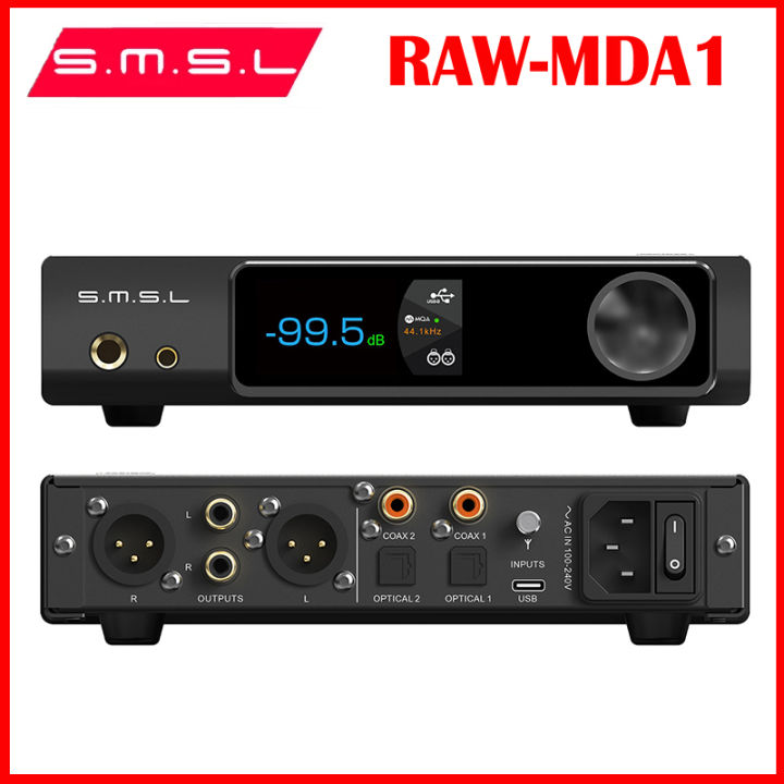 SMSL RAW-MDA1 Digital Audio Decoder USB DAC LDAC 24bit/96kHz MQA APTX ...