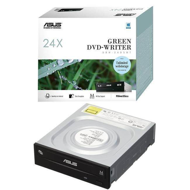 Asus DRW-24D5MT (BOX) 24x SATA DVD/CD Rewriter Optical Drive | Daraz.com.bd