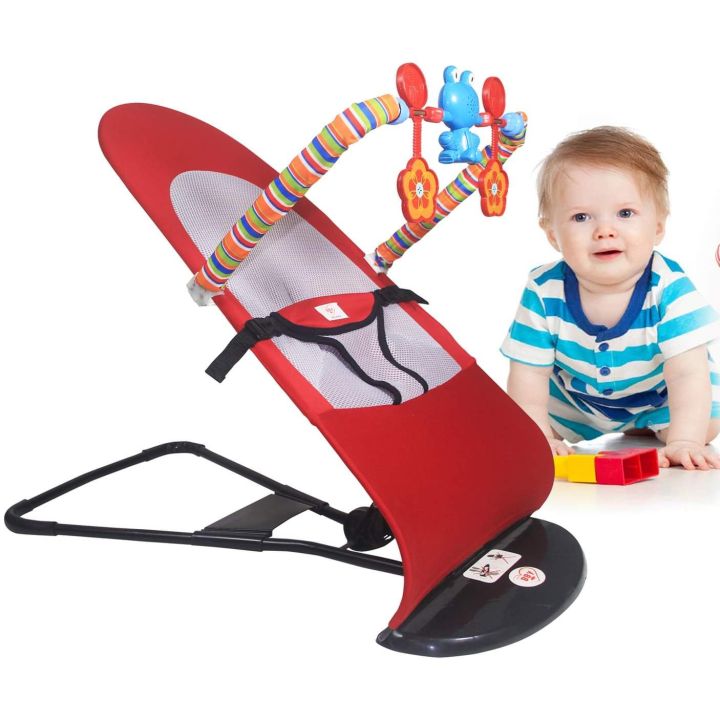 Baby Bouncer with Toys/ Adjustable baby bouncing rocking chair / Baby ...