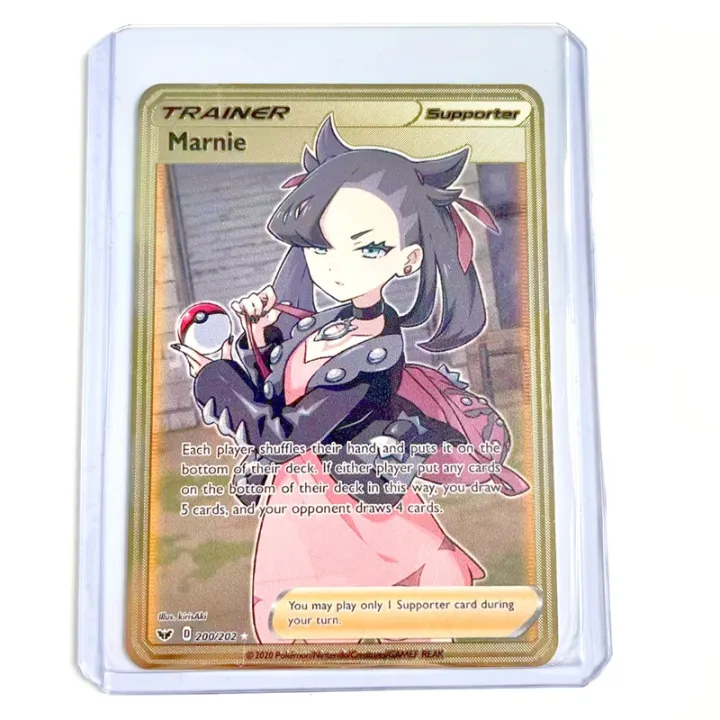 【Lejia】New Pokemon Metal Card Fire-breathing Dragon Vmax Collection ...