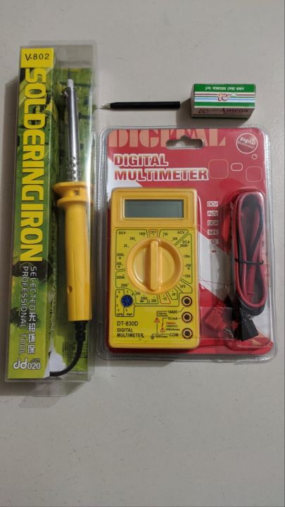 Combo pake: 60 watt Soldaring iron.soldering extra bit.digital ...