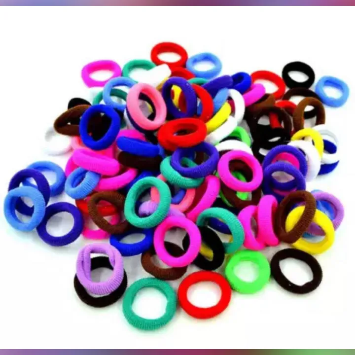 Colorful Hair band For women-100 pcs | Daraz.com.bd