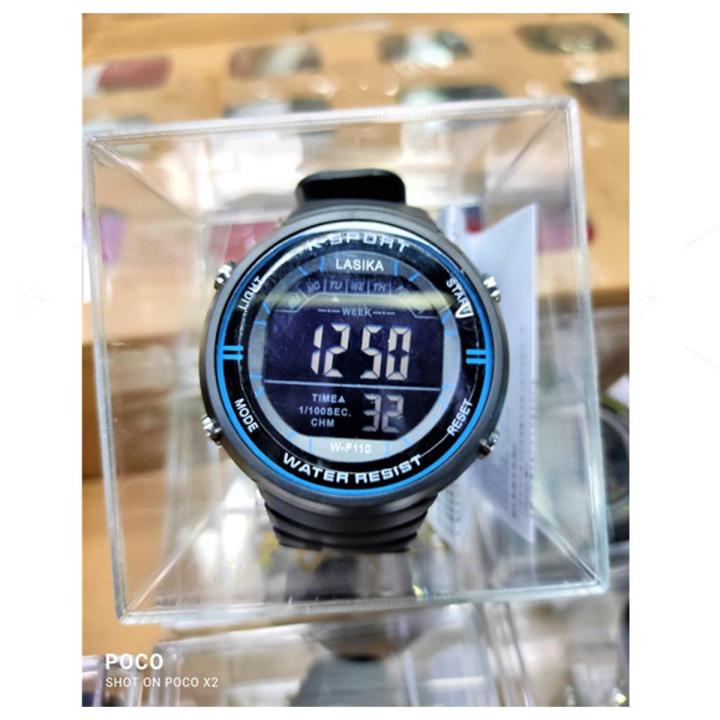 NEW LASIKA W-F110 100% Water Resistance/ Waterproof Silicon Digital ...