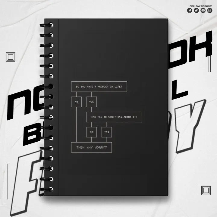 Notebook Aesthetic Black Theme Ai Edition Artiqulate Journal Writing ...