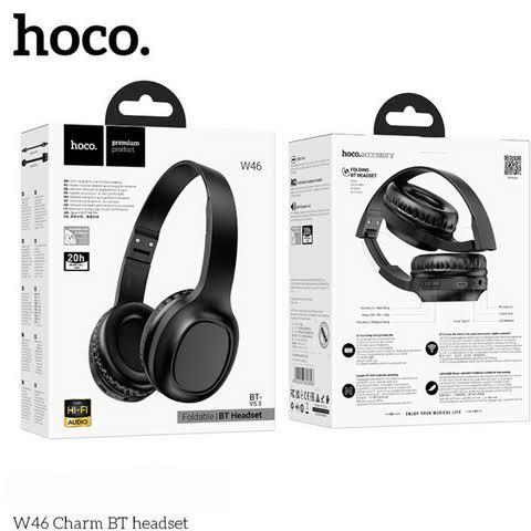 Hoco W46 HIFI Audio Bluetooth Headphones | Daraz.com.bd