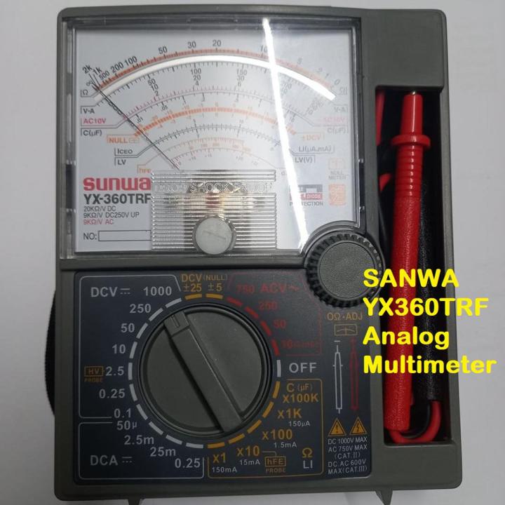 Clone YX360TRF Analog Multimeter AC DC Voltmeter YX 360 TRF YX360TRF ...