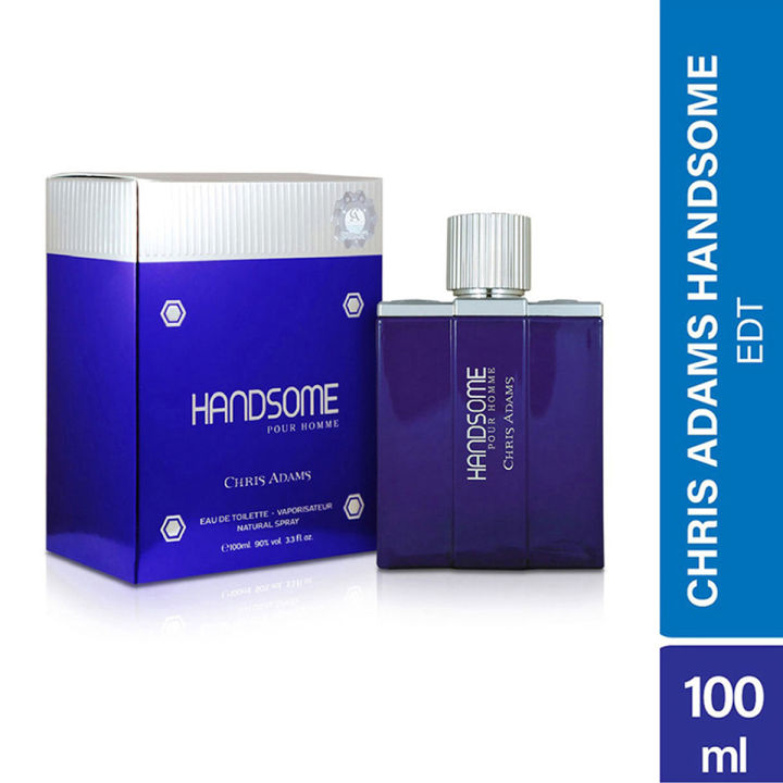 Chris Adams Handsome Edt 100 Ml | Daraz.com.bd