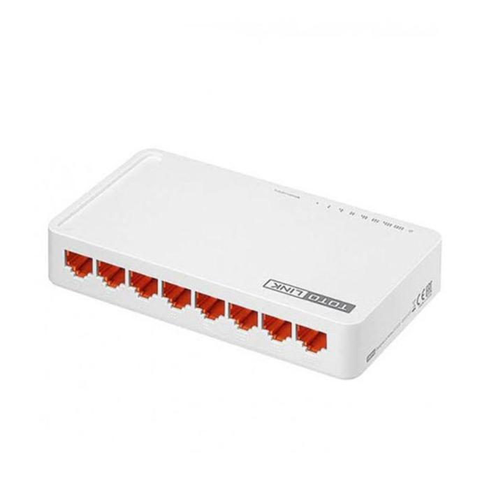 Toto-link S808 8 Port 10/100M Unmanaged Desktop Switch | Daraz.com.bd
