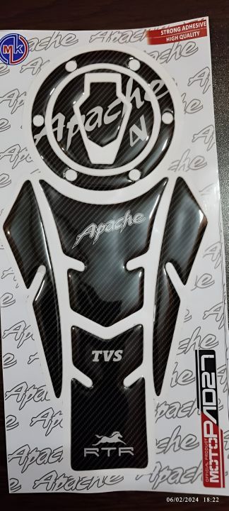 High Quality Fuel tank Pad sticker for Apache 4v motorcycle-1 pcs ...