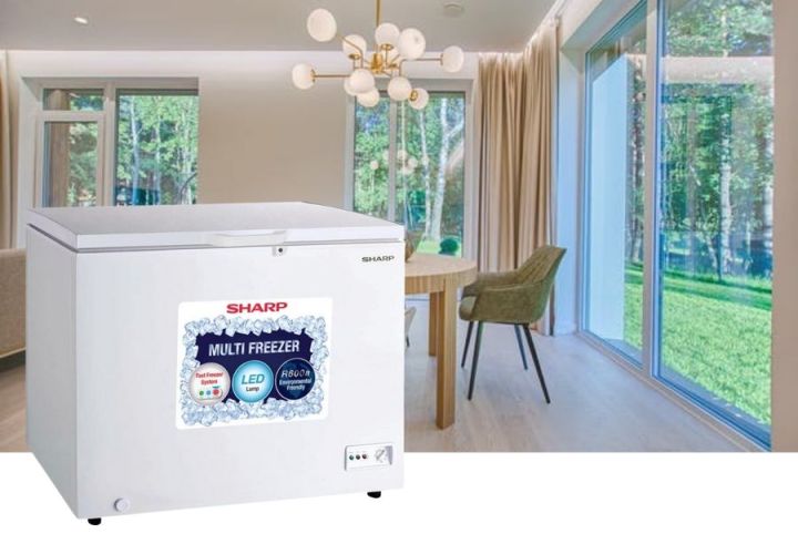 Sharp Chest Deep Freezer SCF-K250X-WH2 | Daraz.com.bd
