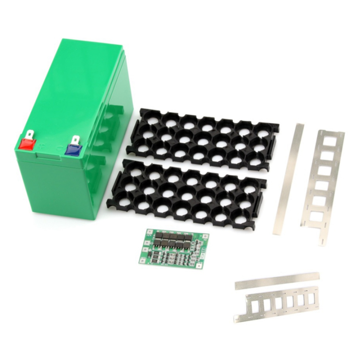 BMS 3S40A 3x7 18650 Battery Case Fixtures 12V Lithium Battery Storage ...