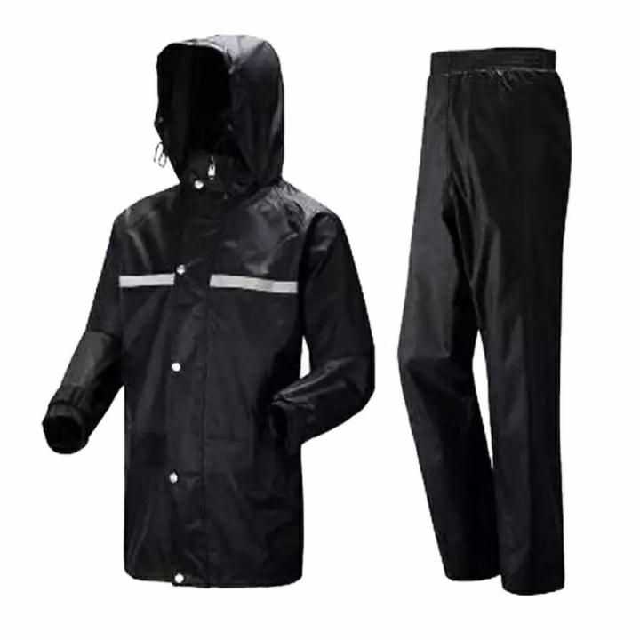 100% WATERPROOF RAINCOAT DOUBLE LAYER RAINCOAT FOR MEN | Daraz.com.bd