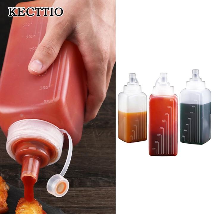800Ml Large Volume Condiment Squeeze Bottle Sauce Bottle Olive Oil ...