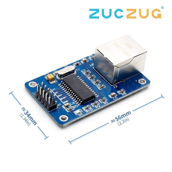 【happy one】ENC28J60 LAN Ethernet Network Board 25MHZ AVR 51 LPC STM32 ...