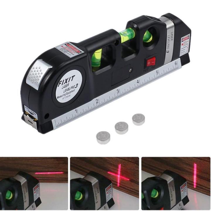 Fixit Laser Level Pro 3 Multipurpose Measuring Tape | Daraz.com.bd