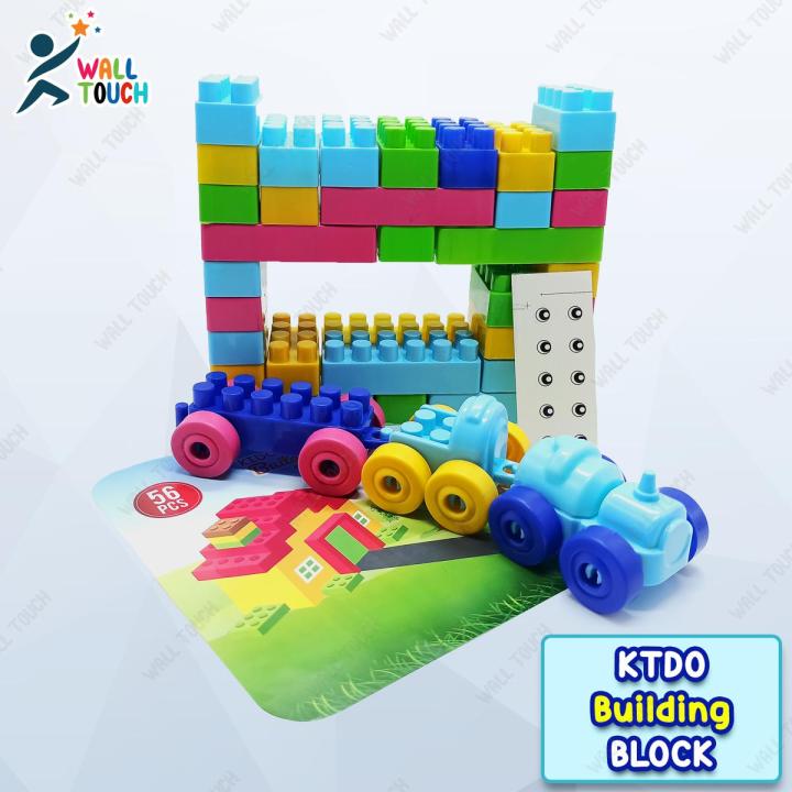Play and Learn Educational KIDO Building Blocks For Kids - 56 Pcs ...