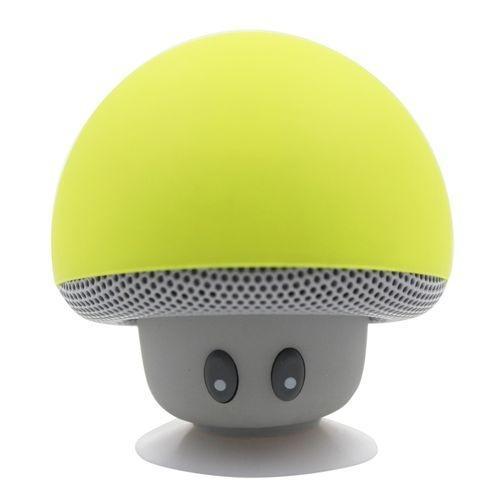 Mini Mushroom Wireless Speaker - Yellow | Daraz.com.bd