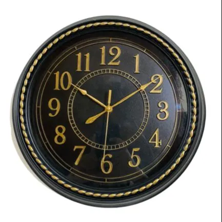 Traditional Wall Clock Round Shape Vintage Fiber Made China Decorative ...