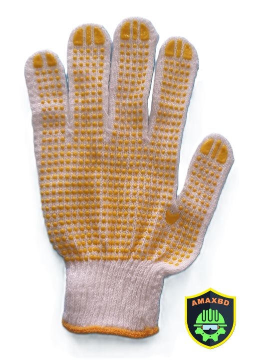 Cotton Dotted Hand Gloves | Daraz.com.bd