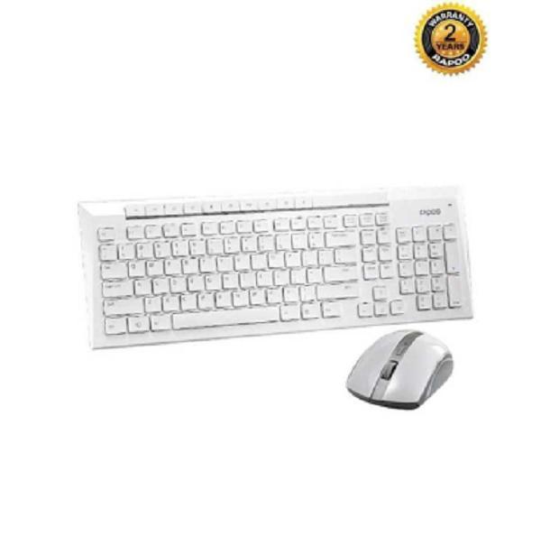 Keyboard Mouse Rapoo Wireless 8200p Bd
