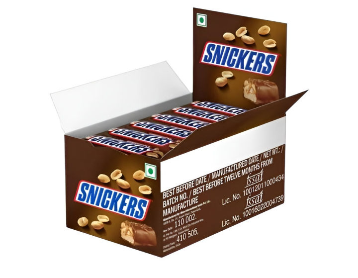 Snickers Chocolate (Indian) 12gm - 40Pcs Box | Daraz.com.bd