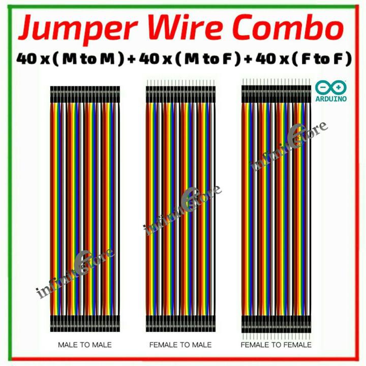 Jumper Wire Male to Male to Female to Female for Uno R3 ESP8266 ...