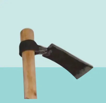 Garden Hoe Spade with Wooden Handle Agricultural Tool | Daraz.com.bd