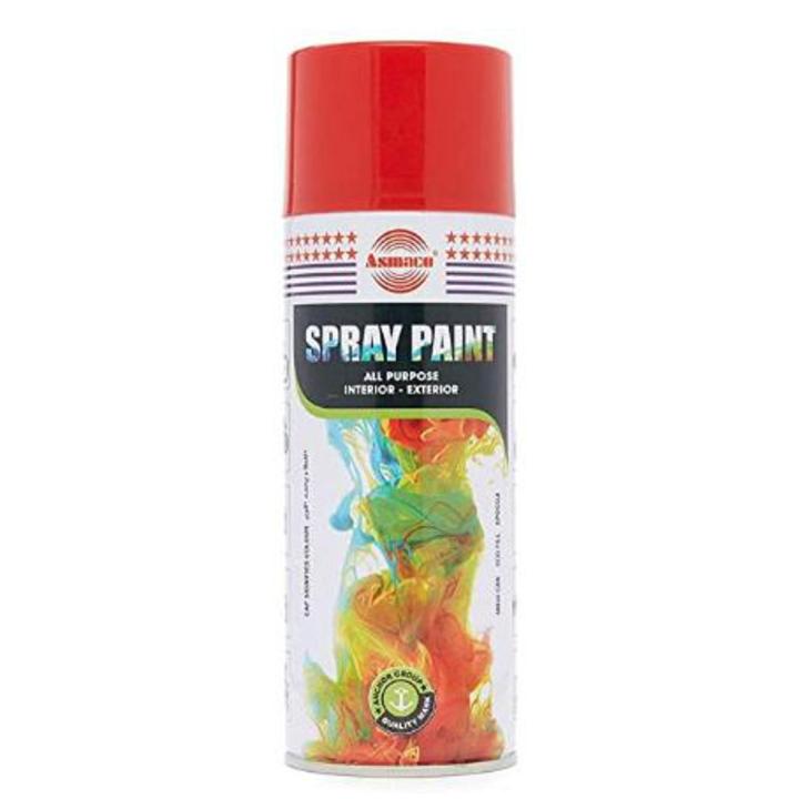 All Purpose Interior and Exterior Spray Paint, Red( made in koria ...
