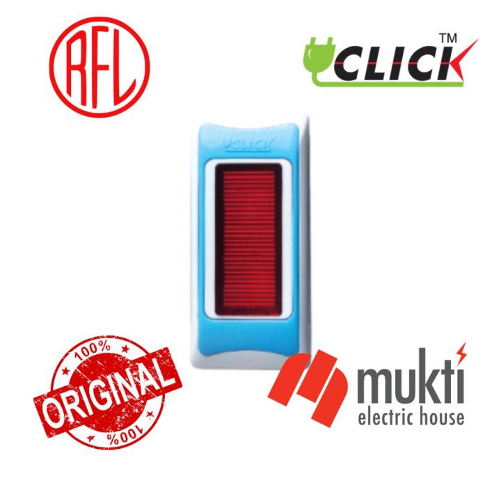 Click Duplex Series 6A Indicator Switch Premium Quality Red Light ...