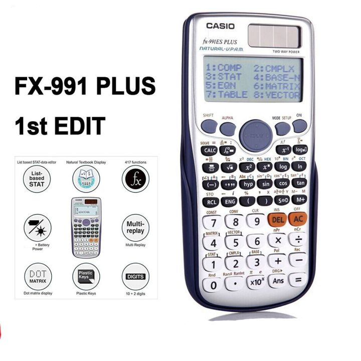 FX- 991ES Plus Scientific Calculator For Students | Daraz.com.bd