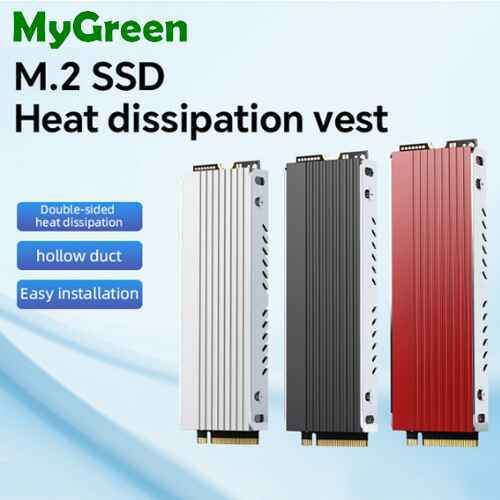 MyGreen F6 M.2 Nvme SSD Heat Sink M.2 SSD Drive Radiator Vest Ultra ...