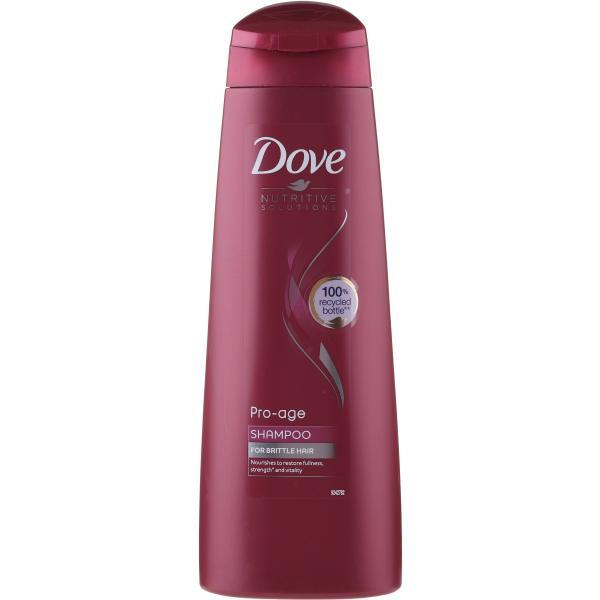 International European product Hair care Dove Pro age shampoo used for ...