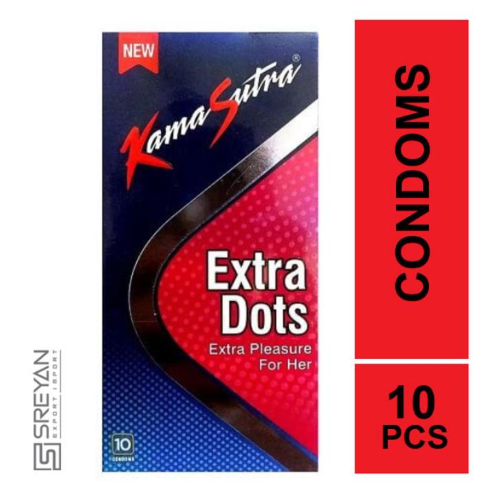 KamaSutra Extra Dots - Extra Pleasure for Her Condoms - 10's Pack(India) - Condom - কনডম | Daraz ...