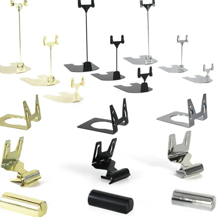 Metal Price Tag Label Clip Table Top Number Snap Food Name Card Sign ...