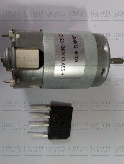 Dynamo Generator DN-6612 400W DC 220V 240V Class H Generator Motor With ...