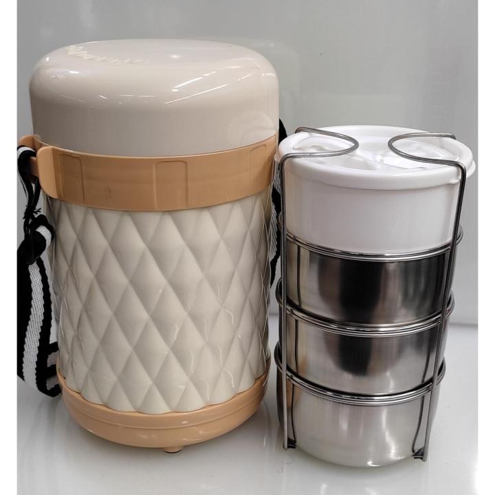 lunch box,hot pot dreampot 3+1 bati,12 hours capacity | Daraz.com.bd
