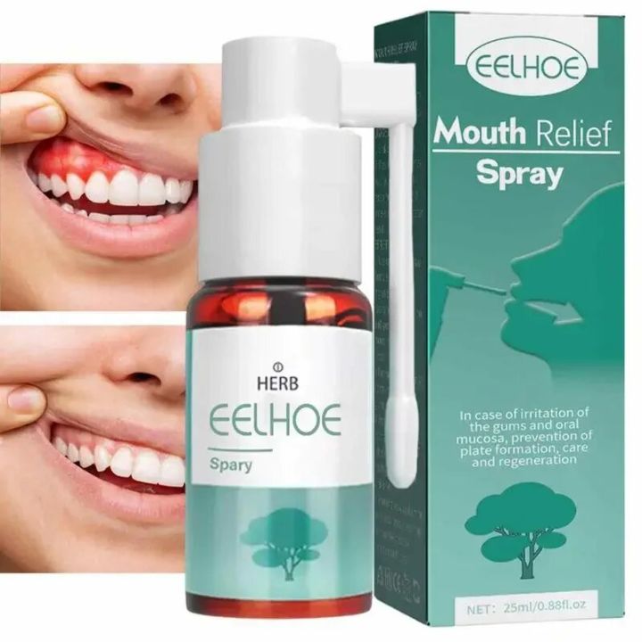 25ml Natural Plant Herbal Extract Mouth Relief Freshener: Soothing ...