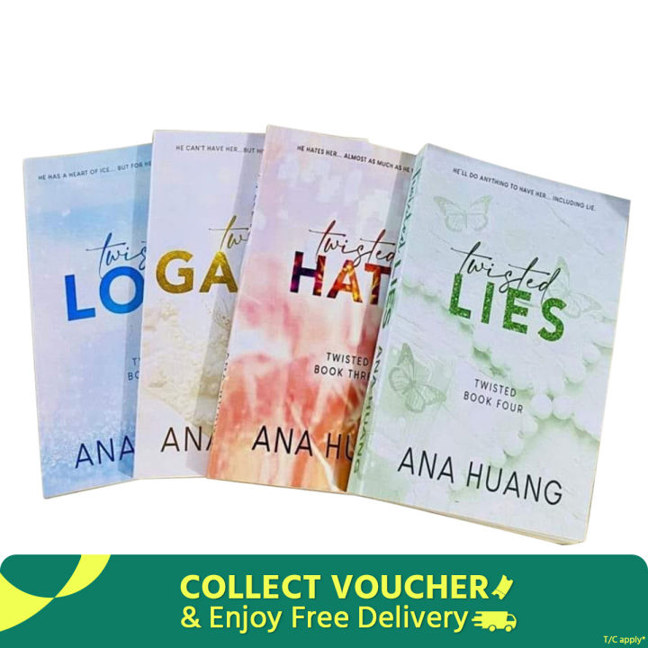 Twisted Series 4 Books by Ana Huang ( Paperback ) | Daraz.com.bd