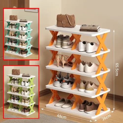 Double Sided 5 Layer Shoe Rack - Sara Collection Zone | Daraz.com.bd