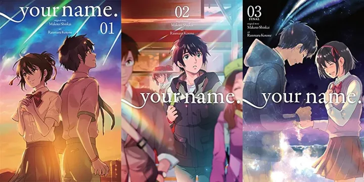 Your name (Manga set) ( vol. 1-3) by Makoto Shinkai | Daraz.com.bd