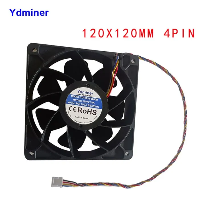 4pin 12*12 6000 Fan Cooler iner C for WAIE Cooling fan 3 Antiner S9 S9j ...
