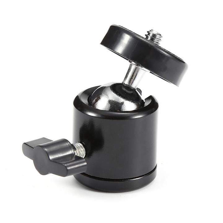 Mini Swivel Ball Head Tripod Head 360 Degree Rotating Mount Base ...