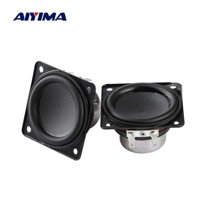 AIYIMA 1.75 Inch Full Range Audio Speaker Unit 48mm 4 Ohm 15W HiFi Stereo Neodymium Loudspeaker ...