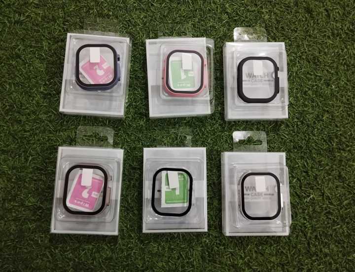 All New Applee Watch Ultra 49mm Smartwatch Premium Tempered Glass Case ...