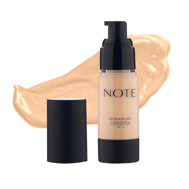 Note Detox And Protect Foundation 01 Pump Beige | Daraz.com.bd
