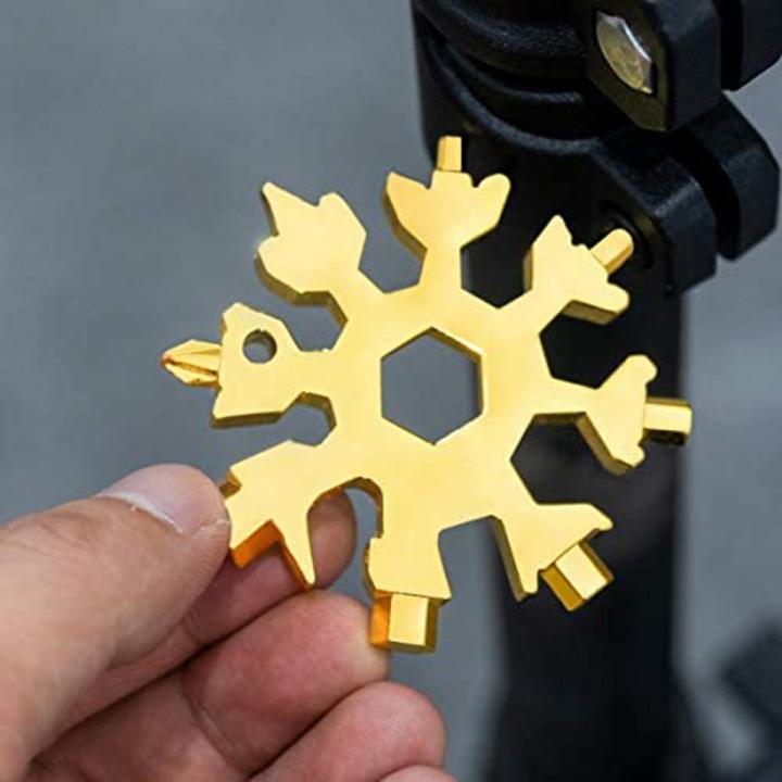 Multi-tool Screwdriver 18 In 1 Snowflake Stainless Steel Multi tool ...