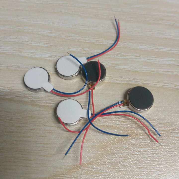 Vibration Motor COIN TYPE DC 3V 90mA 1034 12000 RPM Flat Coin Button ...